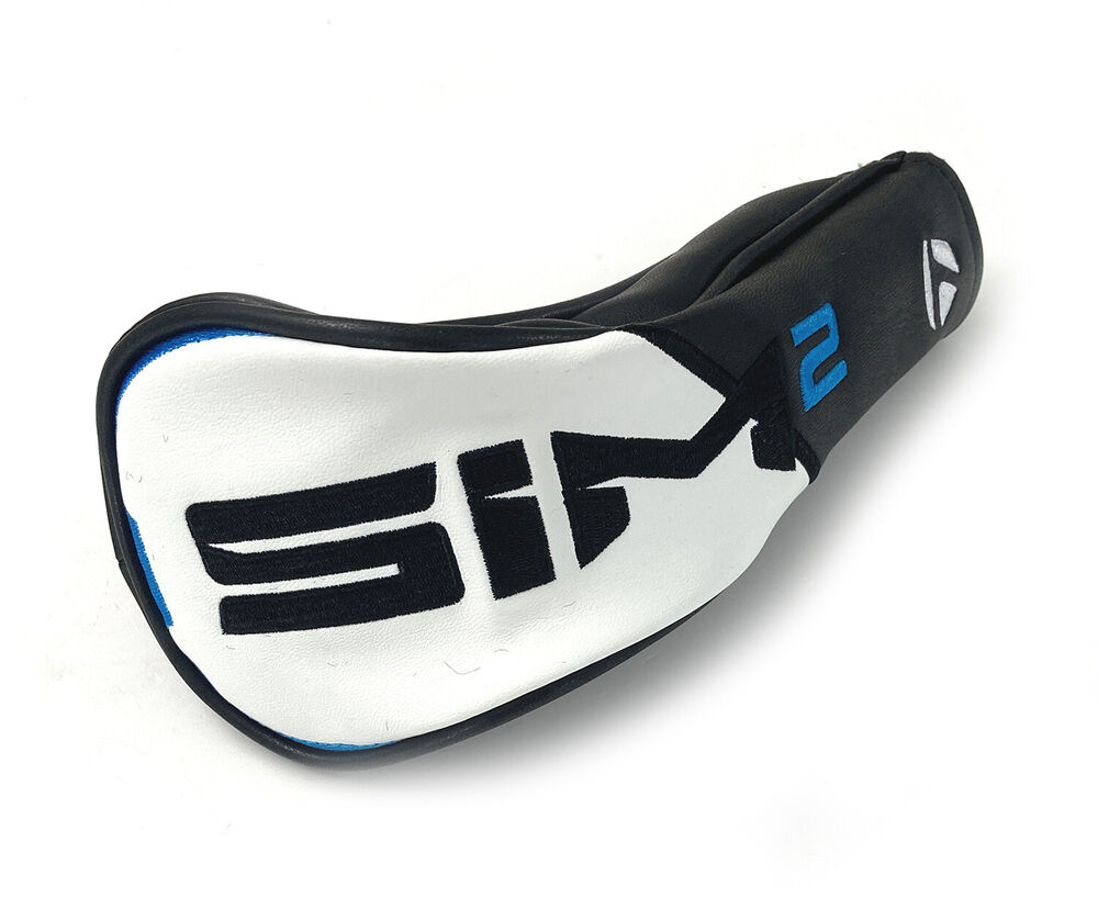 NEW TaylorMade Sim2 White/Black/Blue Hybrid/Rescue Headcover | SidelineSwap