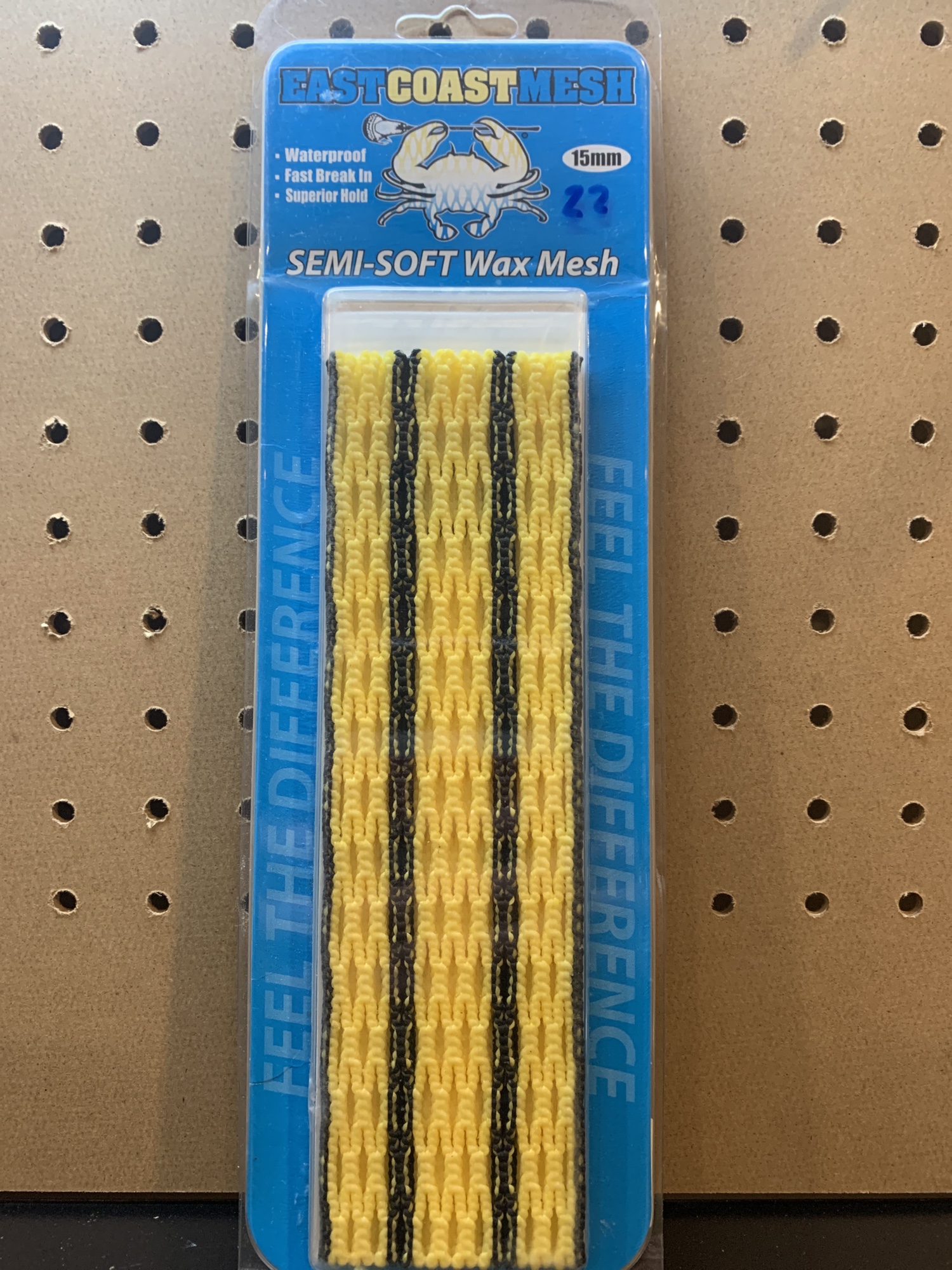 Rare East Coast Dyes Yellow/black Striker 15mm Semi-Soft Wax Mesh ...