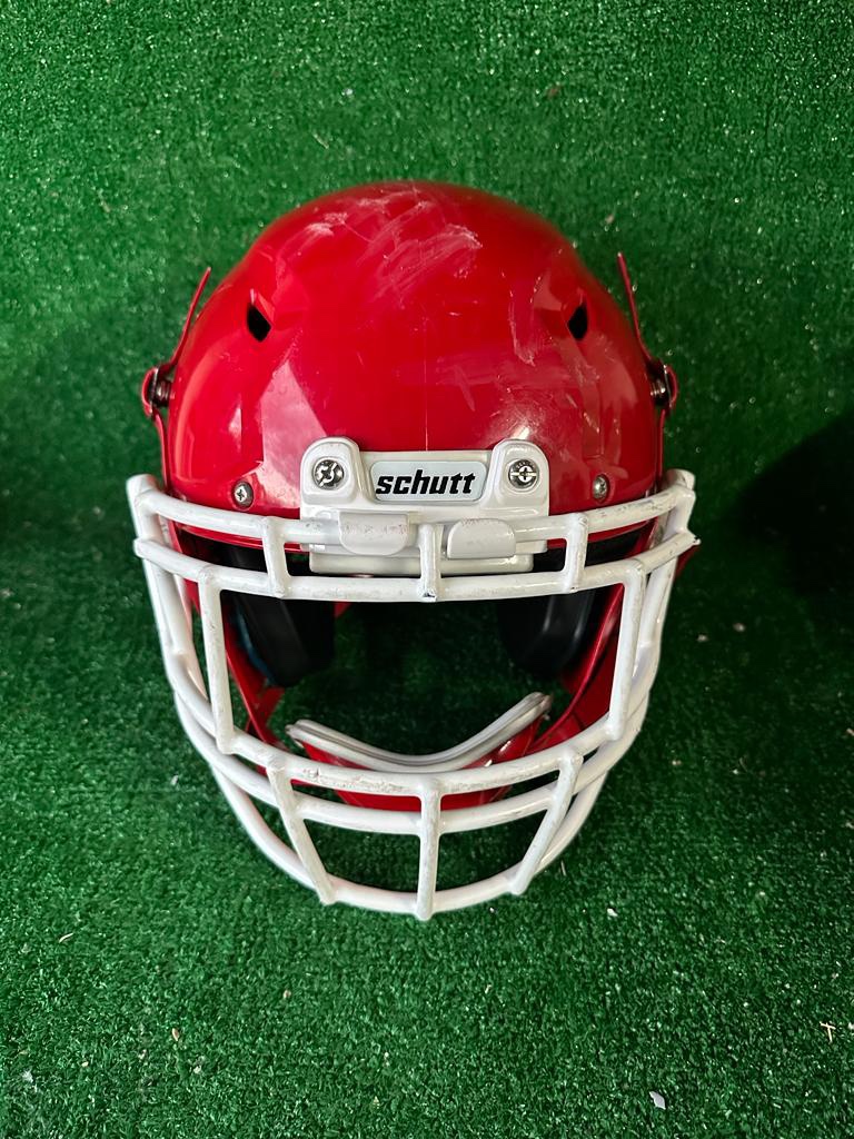 Adult Small - Schutt Vengeance Pro Football Helmet - Red | SidelineSwap