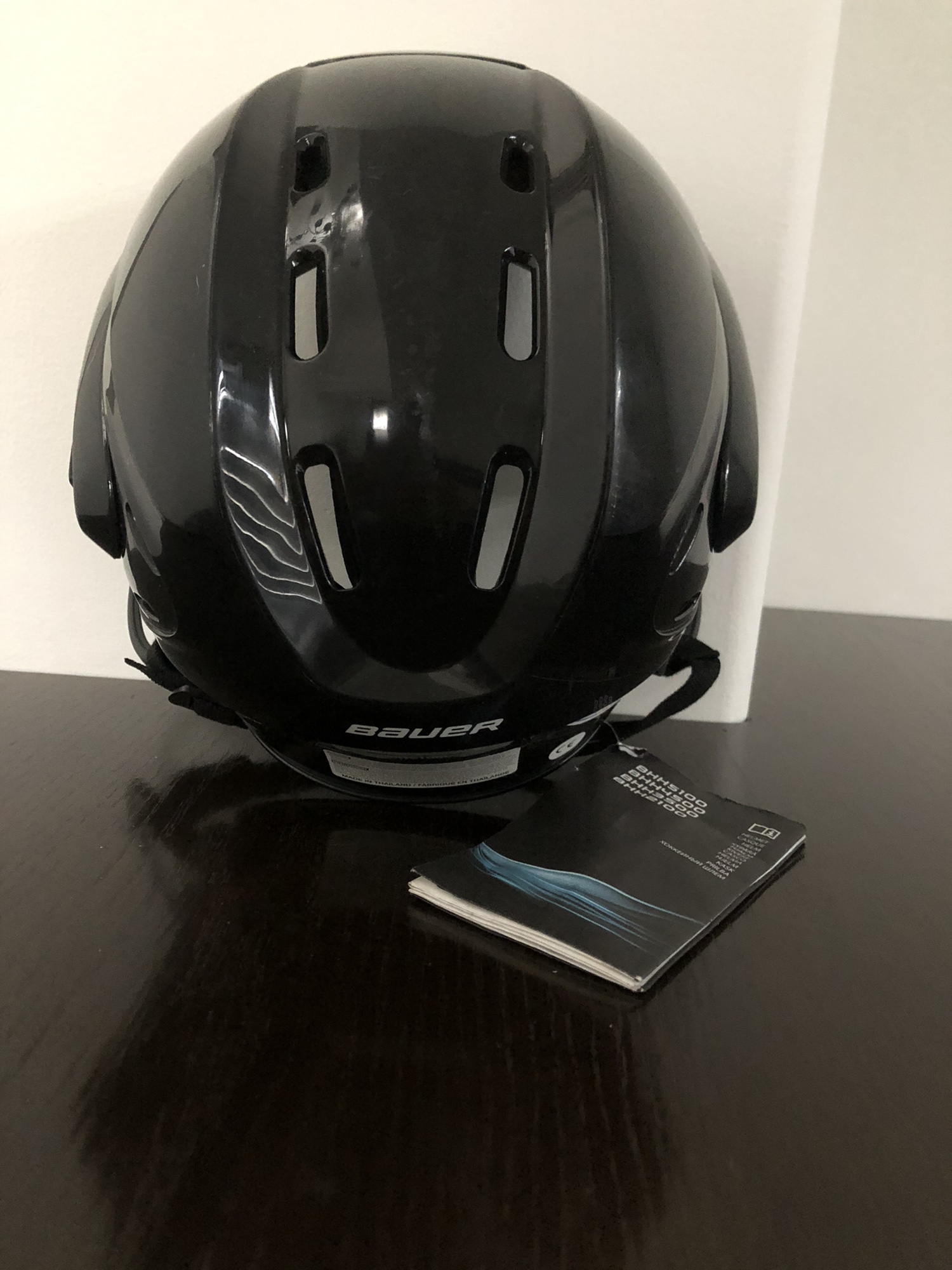 New Large Bauer BHH5100 Helmet BAUER PRO-CLIP VISOR -WAVE CLEAR ...