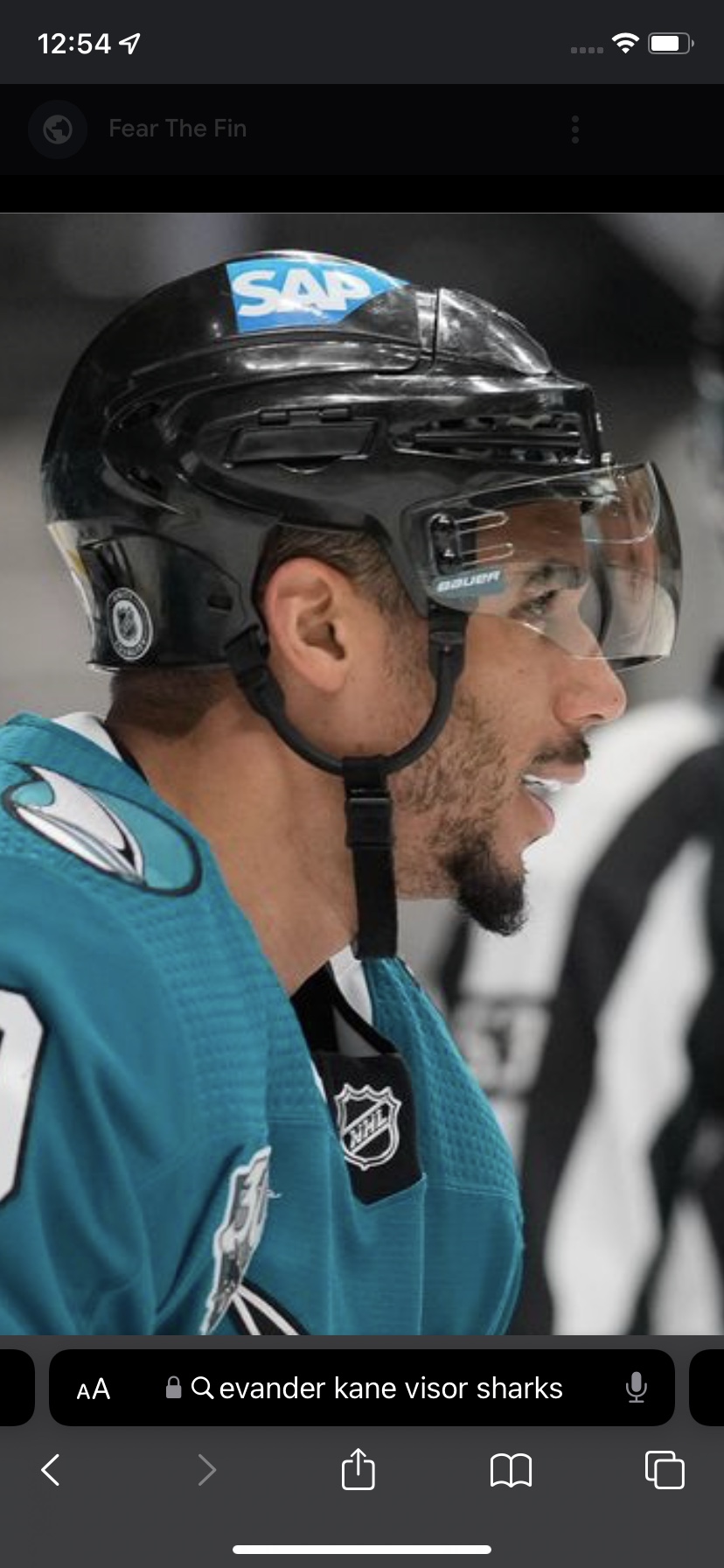 Bauer Visor Pro straight | SidelineSwap