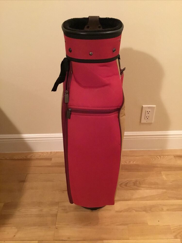 Seal Cart Golf Bag With 6 Way Dividers And Rain Cover Sidelineswap
