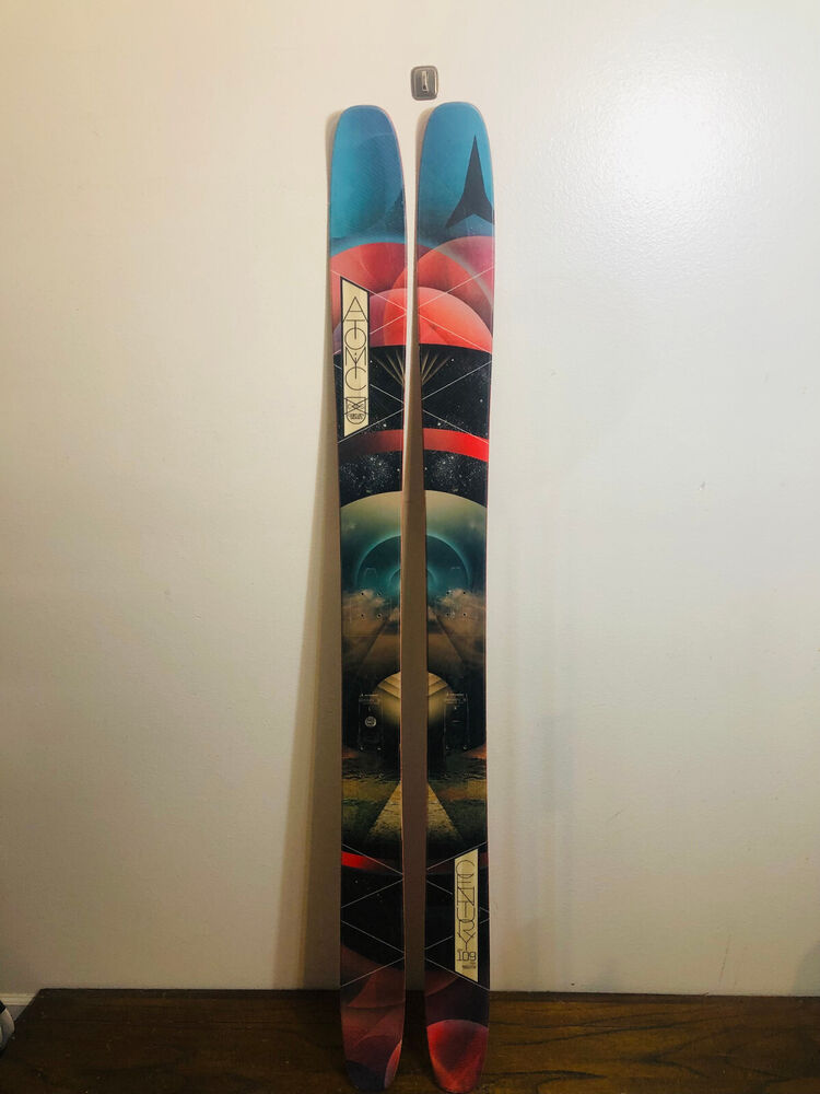 Atomic Century 109 Women's Twin Tip Freeride Powder Downhill Skis 175 ...