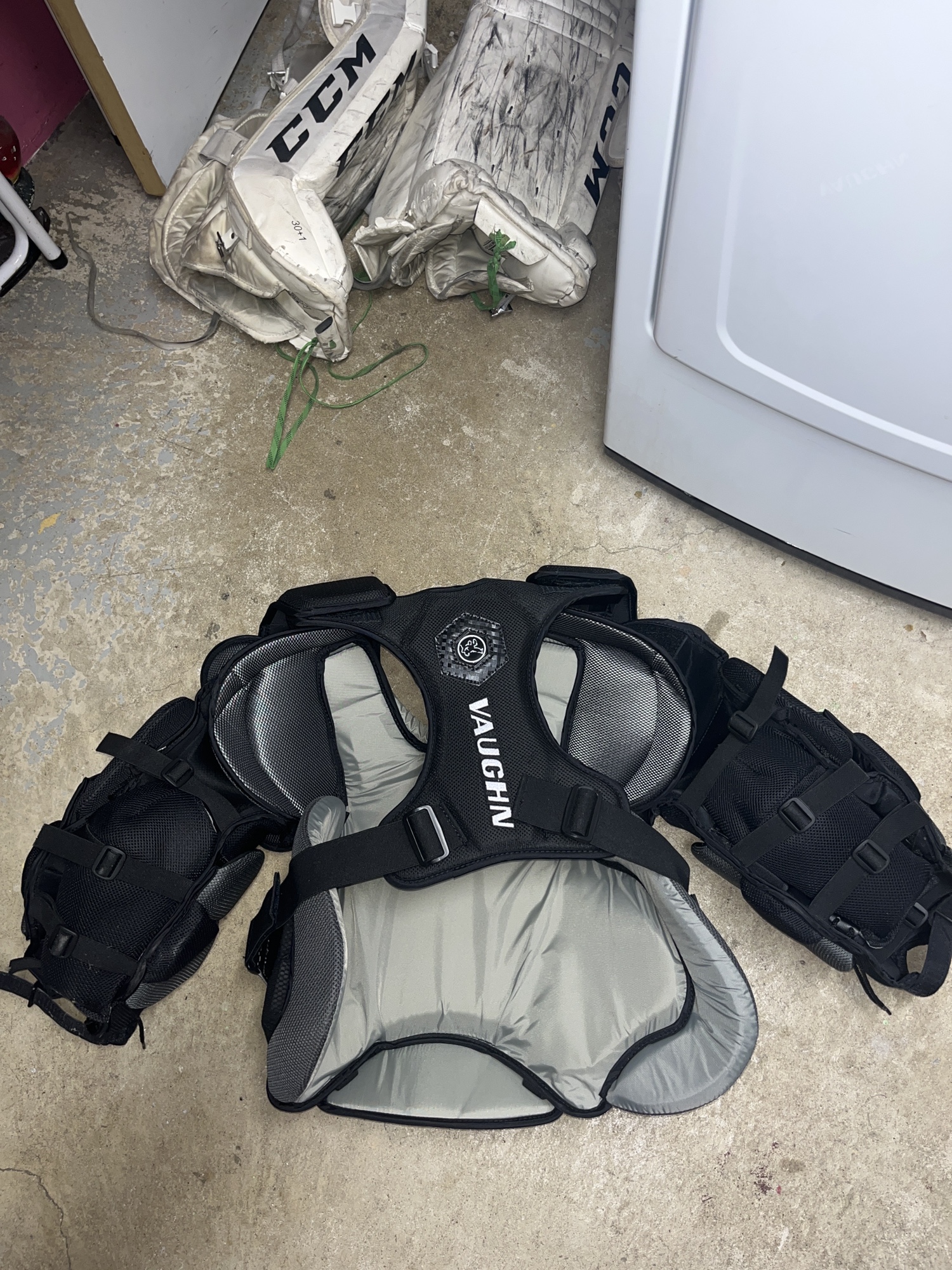New XS Vaughn Velocity V9 Pro Goalie Chest Protector | SidelineSwap