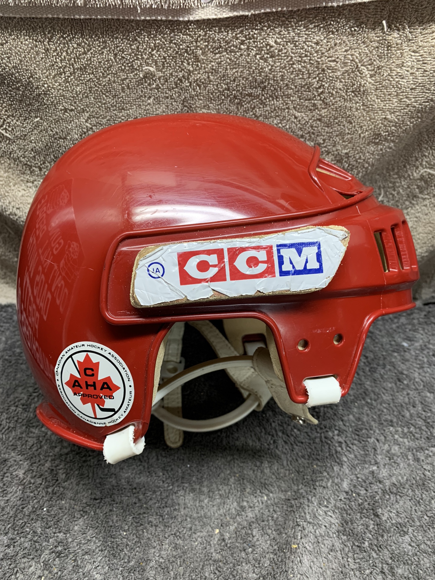 VINTAGE PRO STOCK HT2 CCM HOCKEY HELMET | SidelineSwap