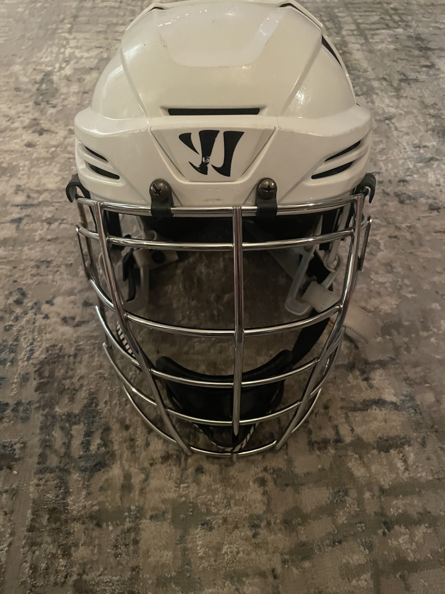 Warrior Box lacrosse/hockey Helmet PX2 Covert | SidelineSwap