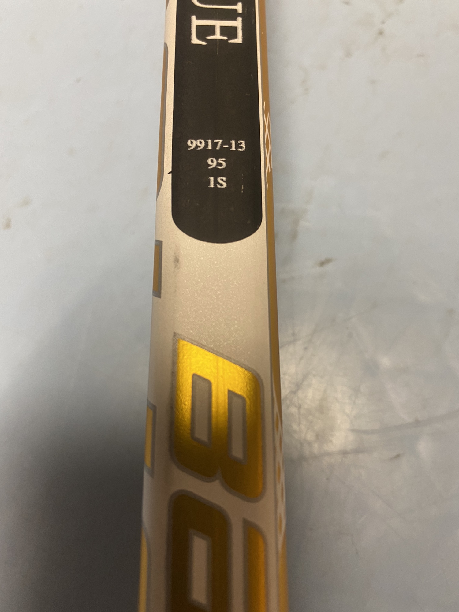 New Pro Stock Bauer Supreme 1S Wrapped As Gold Hyperlite P31 26” Full ...