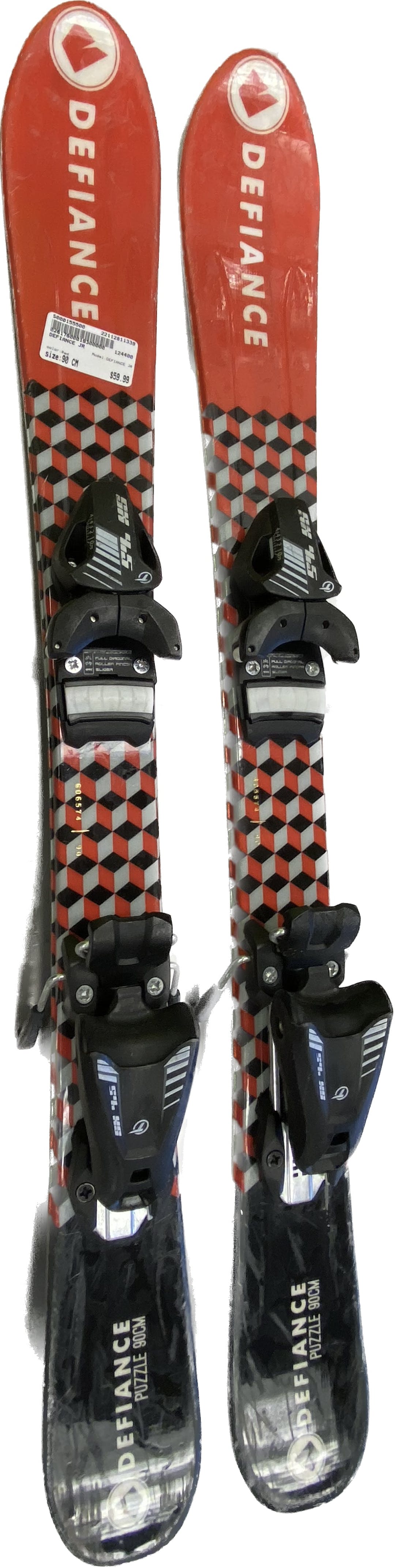 Used Defiance Jr 90 Cm Boys' Downhill Ski Combo | SidelineSwap
