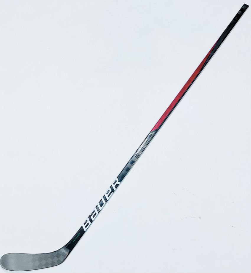 New Custom Red Bauer Supreme Ultrasonic (2S Pro Build) Hockey Sticks-RH ...