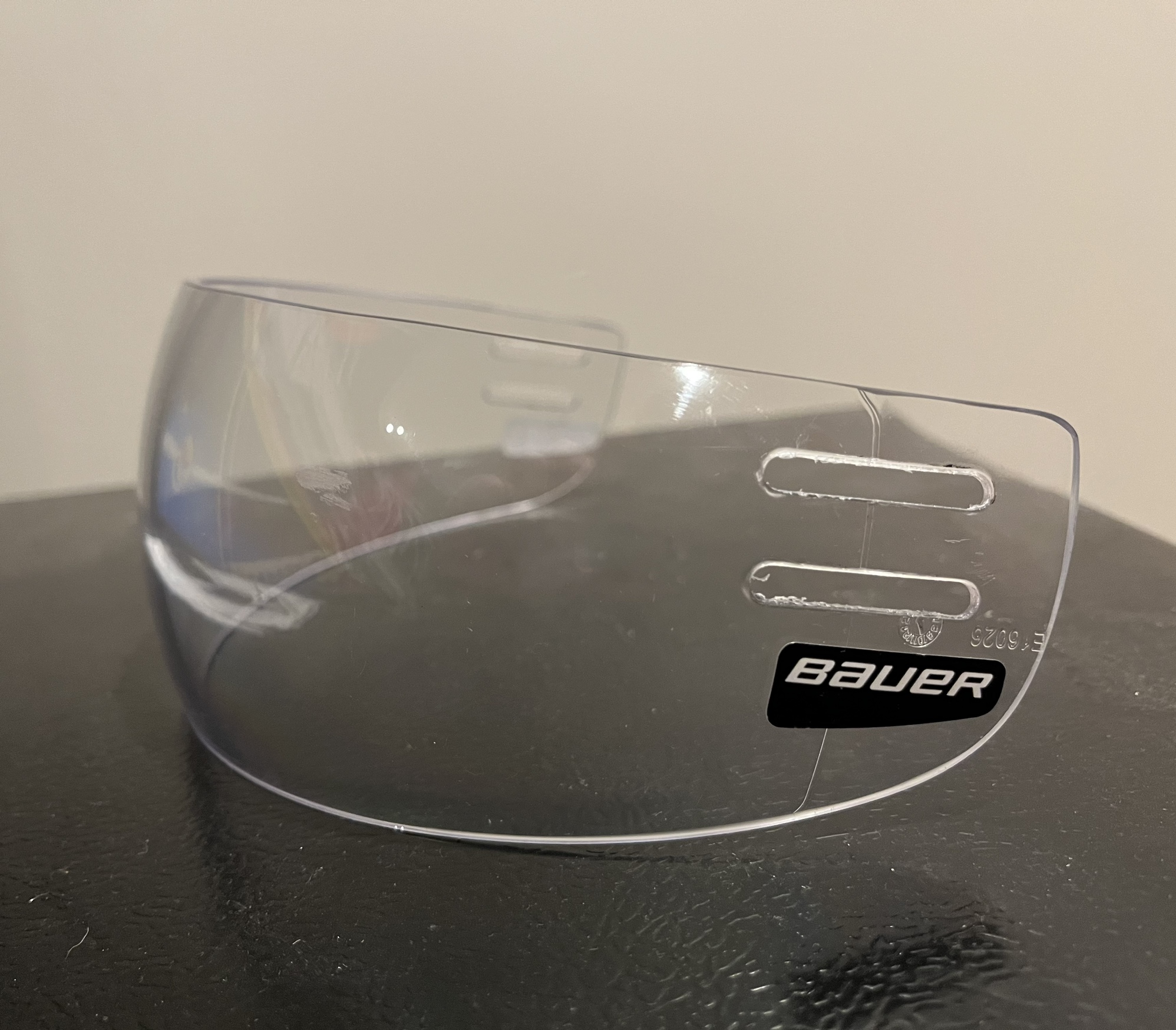 Bauer Visor Pro Straight Visor Clear | SidelineSwap