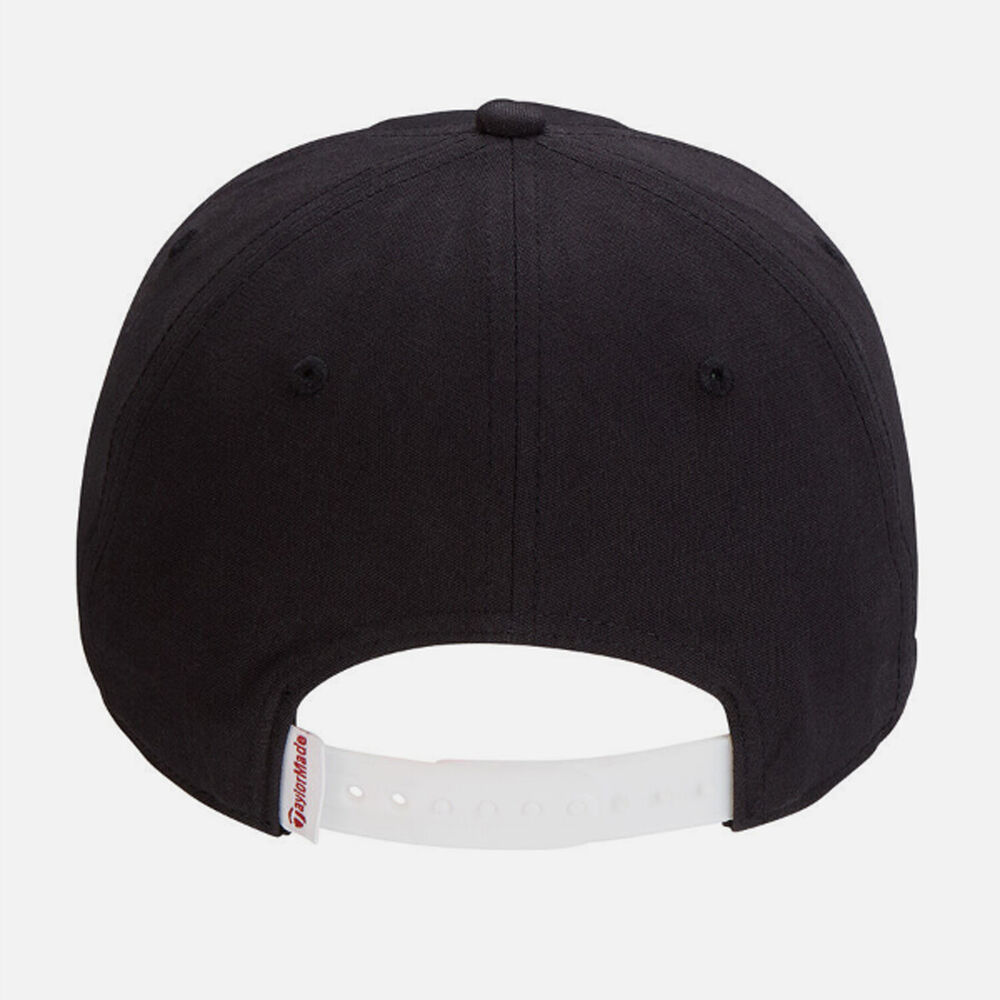 NEW TaylorMade Lifestyle 5 Panel Black Snapback Golf Hat/Cap | SidelineSwap