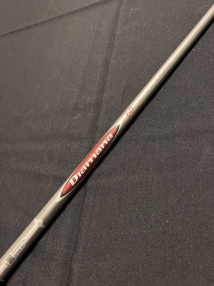 Mitsubishi Rayon DIamana Red M+ 60g Regular Flex 3 Wood Shaft Titleist Adapter | SidelineSwap