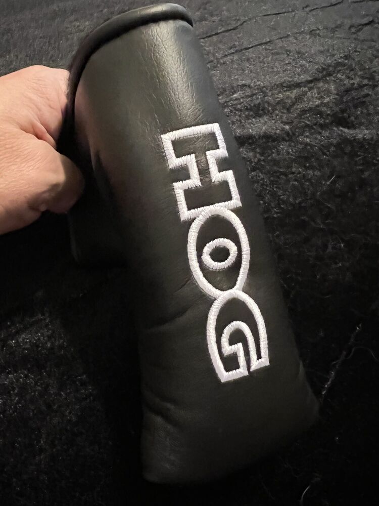 HOG DogLeg Right Model 1002i BULLSEYE Brass Putter 35” With Headcover ...