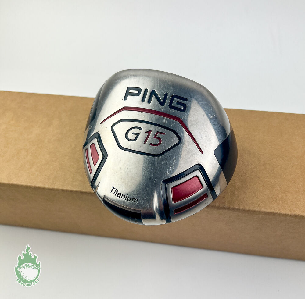 Used LEFT Handed Ping G15 Driver 12* HEAD ONLY Golf Club | SidelineSwap