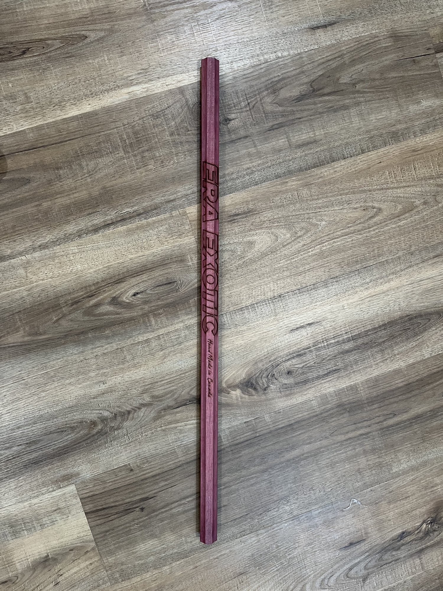 Purple Heart Wood Lacrosse Shaft | SidelineSwap