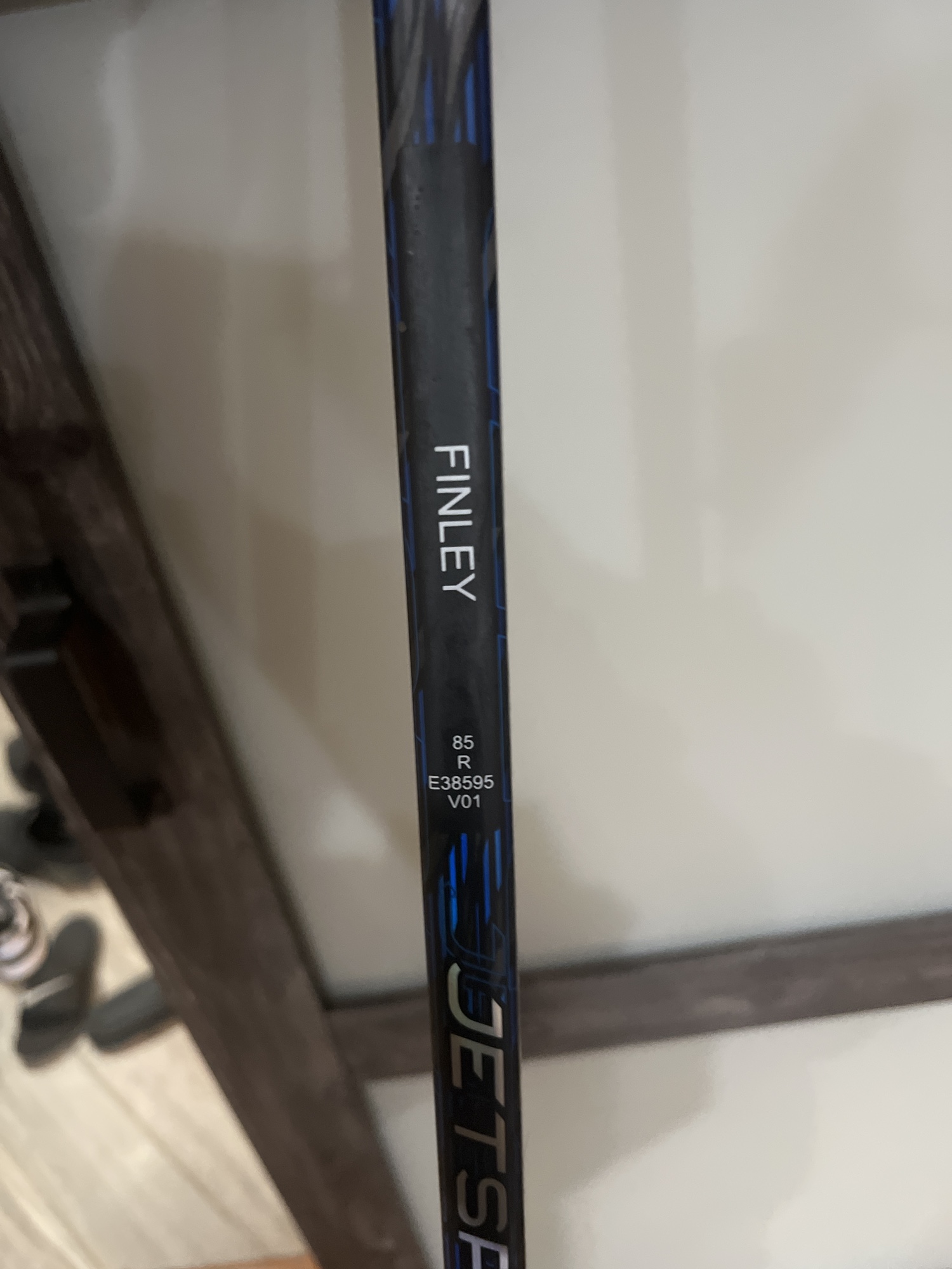 !!BROKEN!! Blue CCM Pro Stock JetSpeed FT5 Pro Hockey Stick | SidelineSwap