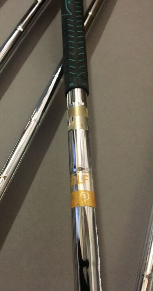 Used RH Shamrock Quantum Irons 3-PW/SW Mac Golf Stiff Flex Steel Golf ...