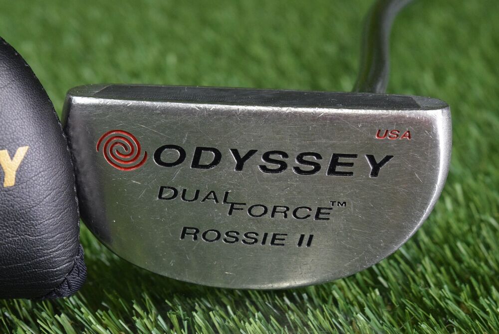 ODYSSEY DUAL FORCE ROSSIE II 35” MALLET PUTTER W/ WINN AVS GRIP ...