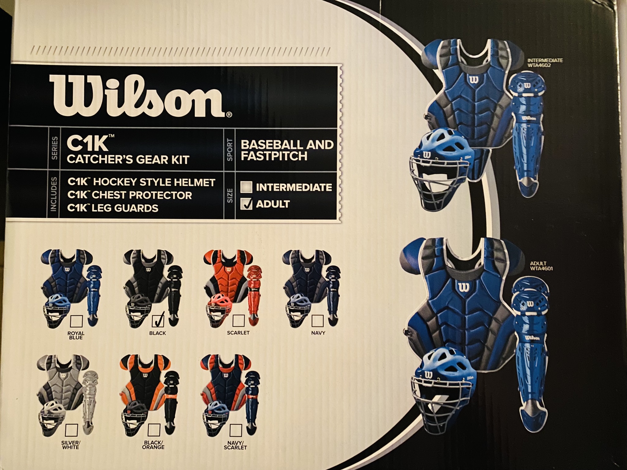 New Wilson C1K Catchers Gear Kit | SidelineSwap