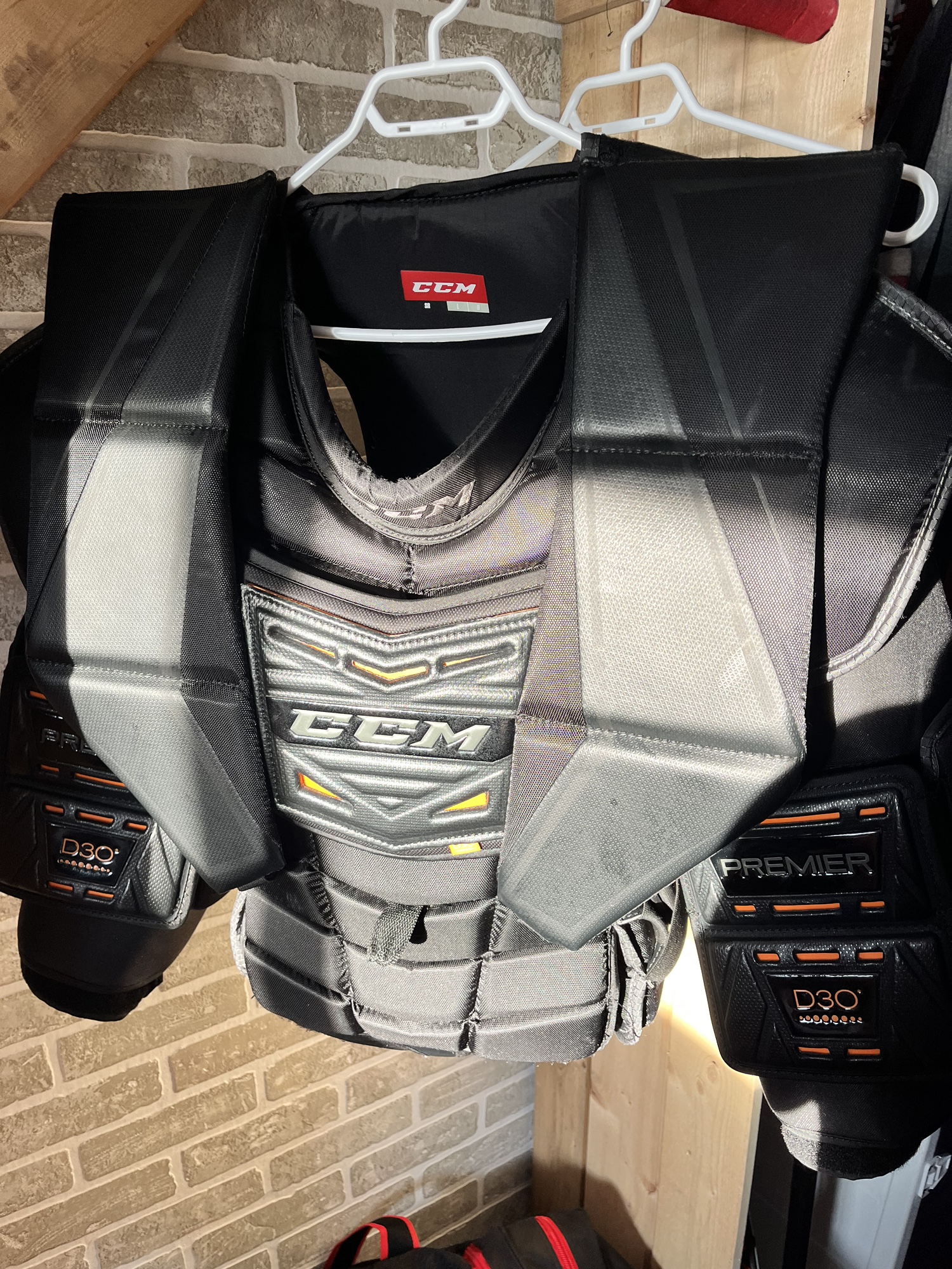 Used Large CCM Premier Pro Goalie Chest Protector | SidelineSwap