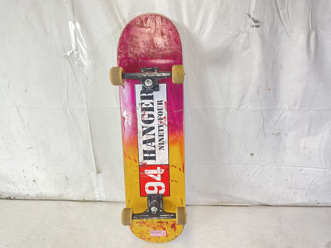 Used Hanger 94 8 1 4" Complete Skateboard W Thunder Team Trucks ...