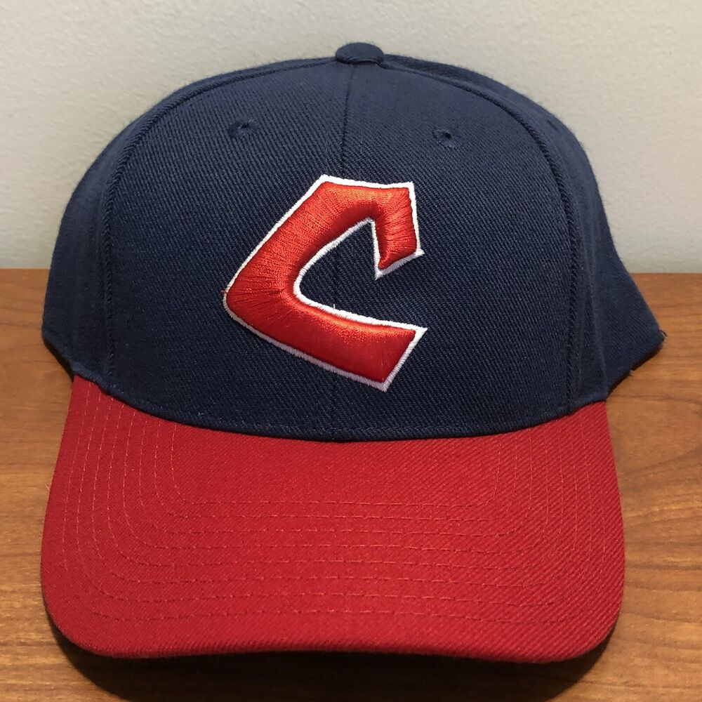 Cleveland Indians Hat Baseball Cap Fitted 7 5/8 American Needle MLB ...