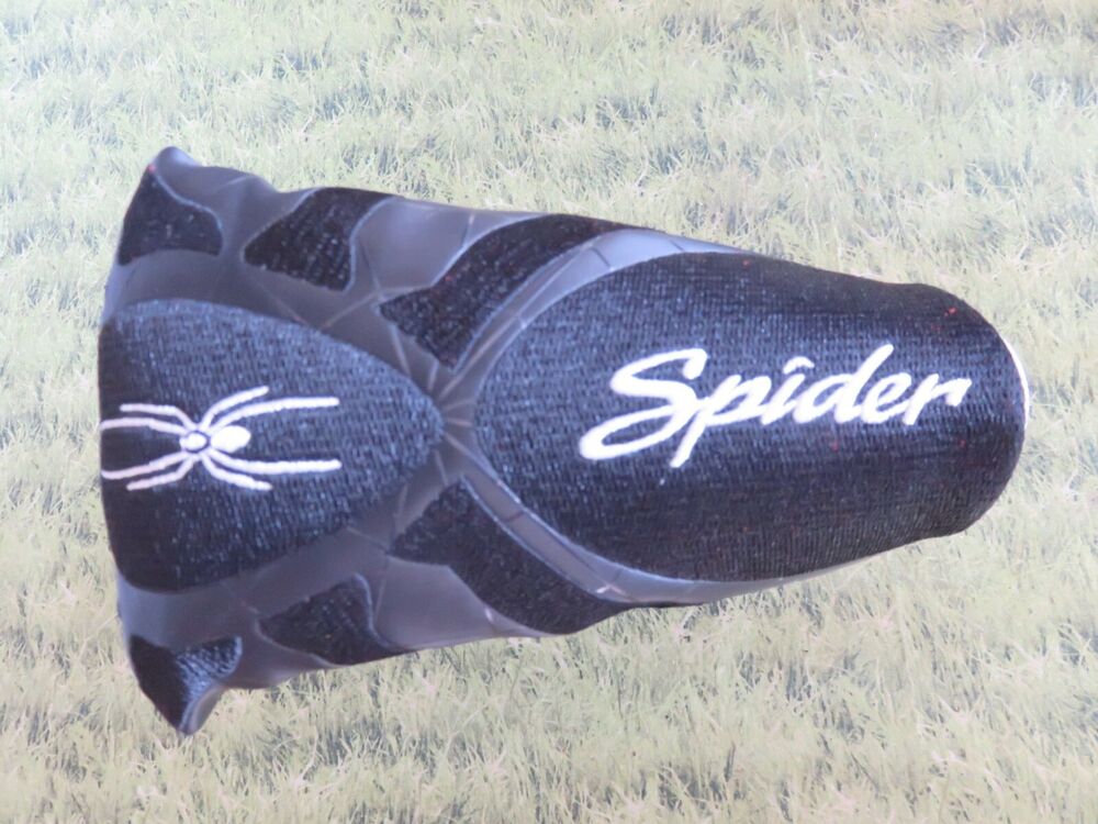 NEW * TaylorMade SPIDER Putter Headcover - Black - MID MALLET ...