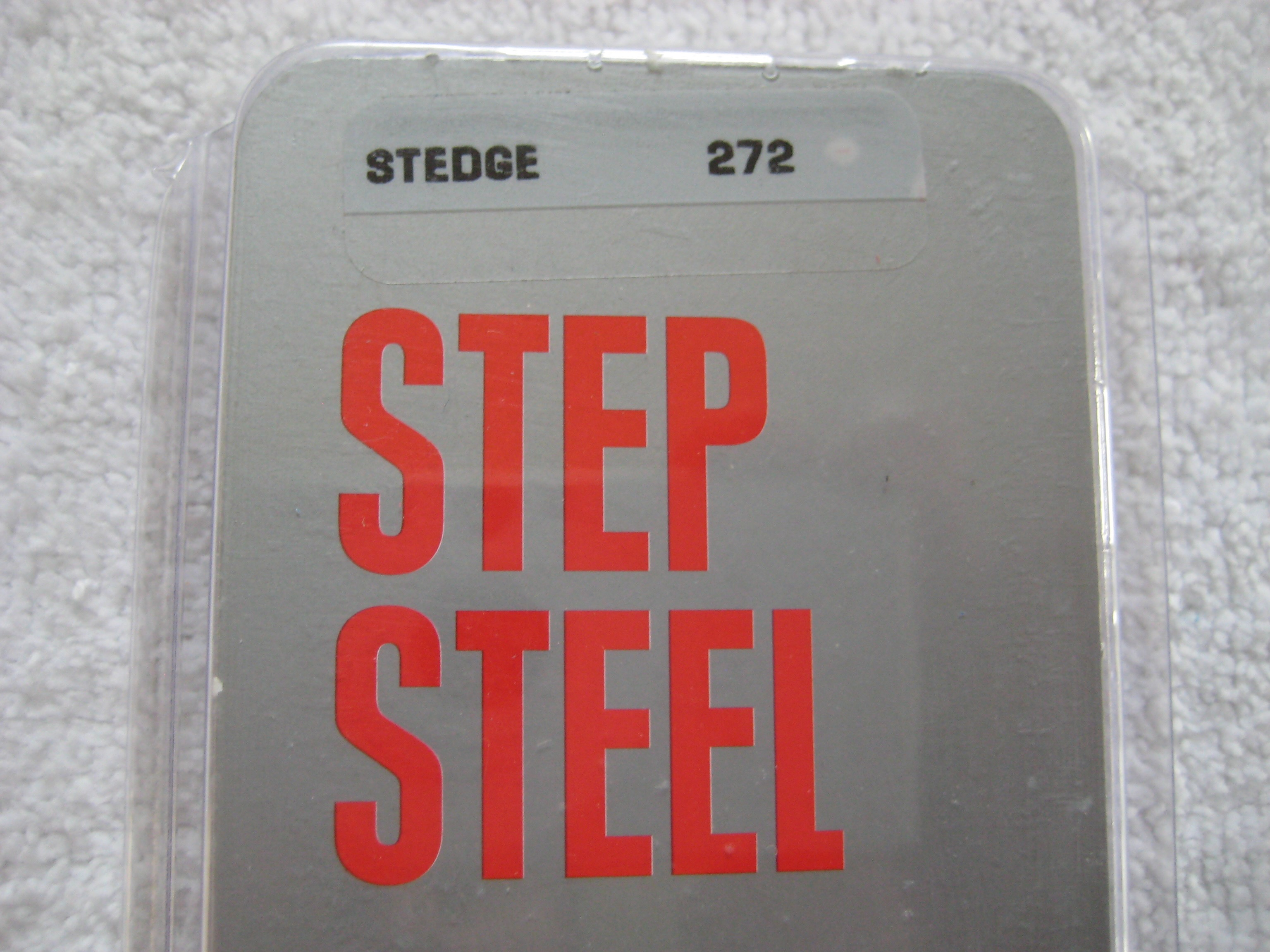 New Step Steel ST EDGE 272 mm RARE! Bauer Edge Holders | SidelineSwap