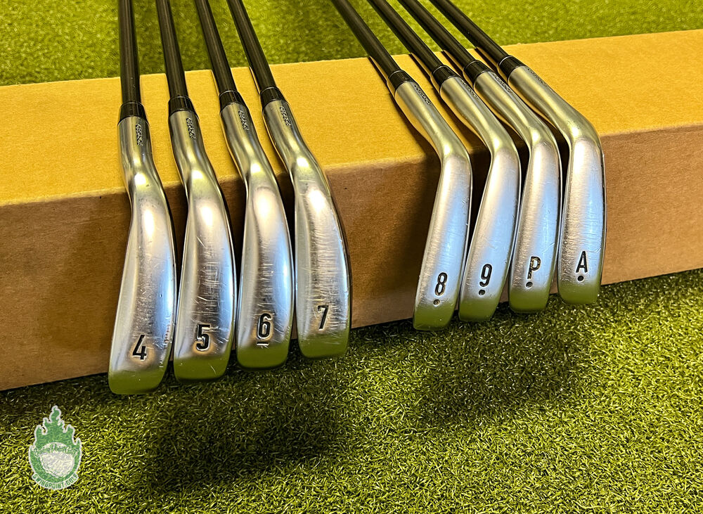 Used Callaway APEX/ APEX Pro Forged '21 Irons 4-PW/AW 95g Stiff Steel Golf Set | SidelineSwap