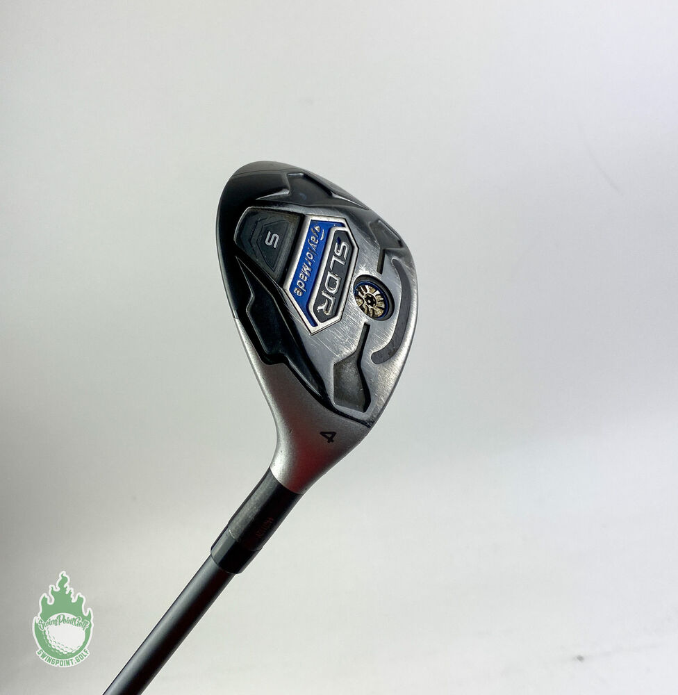 Used TaylorMade SLDR S Rescue 4 Hybrid 22* 72g Regular Flex Graphite Golf Club | SidelineSwap