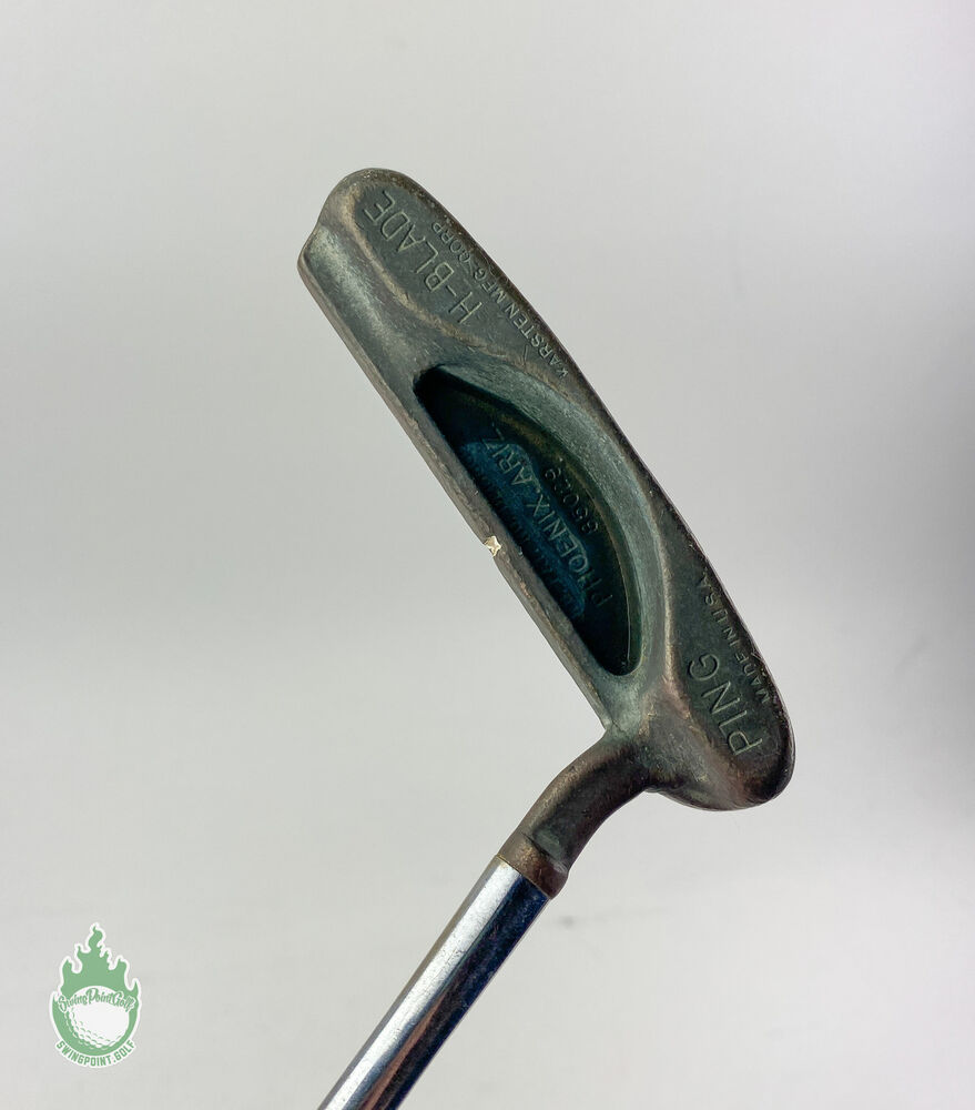 Used Right Handed Brown Ping H-Blade Putter 35" Steel Golf Club ...