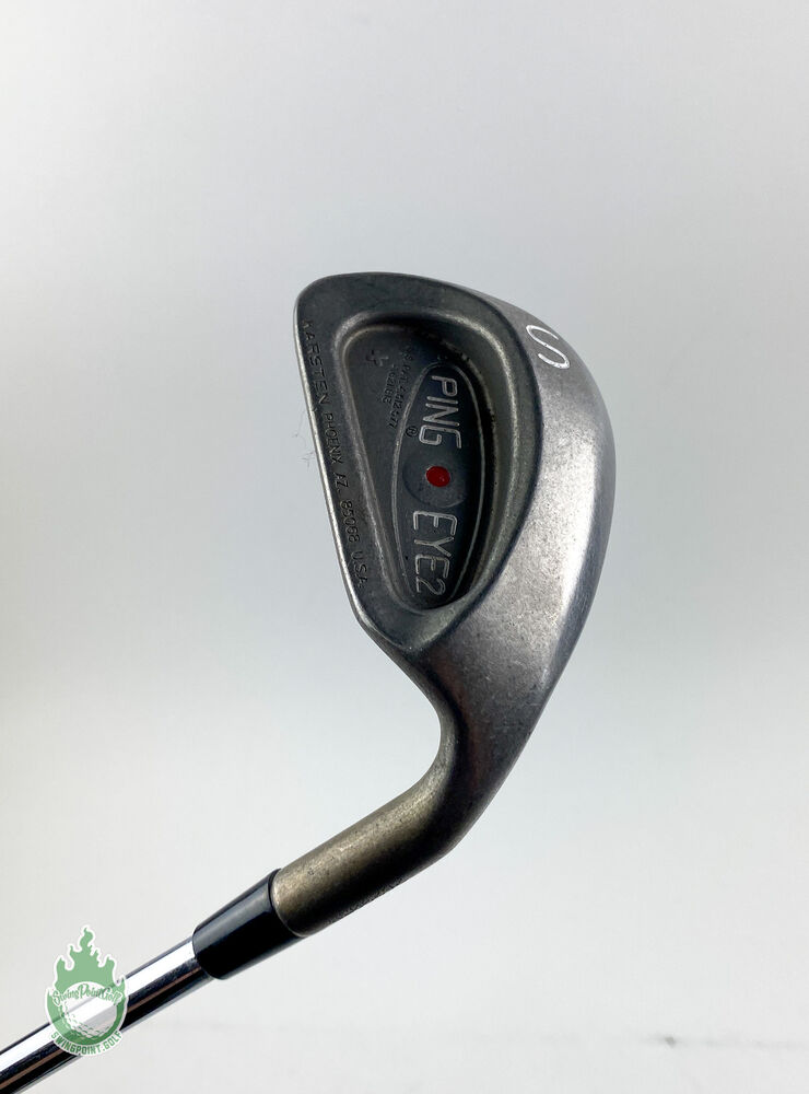 Used RH Ping Karsten Red Dot Ping Eye 2 Sand Wedge Steel Wedge Flex ...