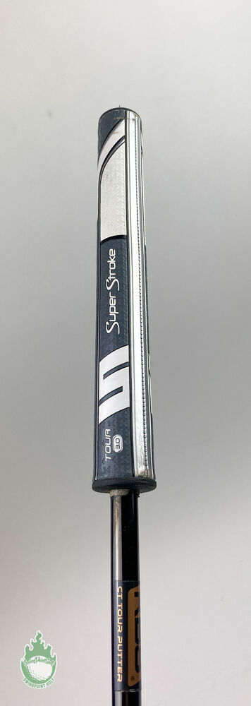 Used Right Handed TaylorMade Spider X Navy 35" Putter Black Steel Golf ...