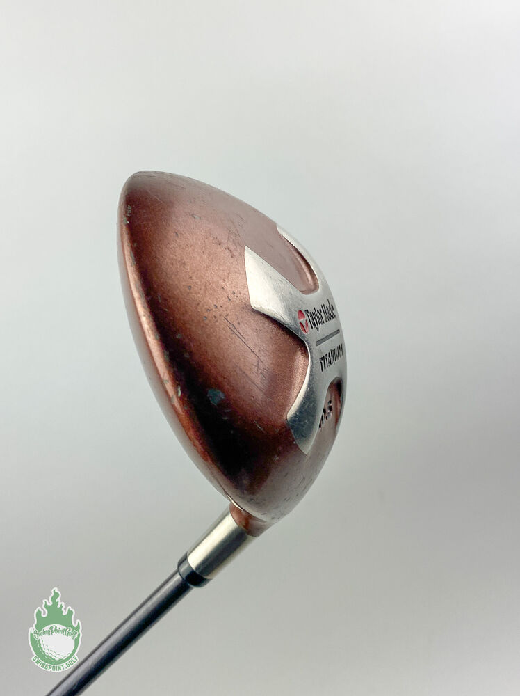 Used Right Handed TaylorMade Titanium Driver 10.5* Senior Flex Bubble ...