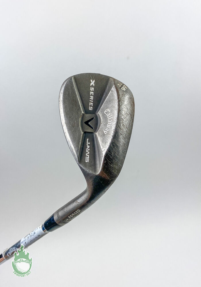 Used RH Callaway X-Series Jaws CC Forged Wedge 56*-16* Wedge Flex Steel Club | SidelineSwap