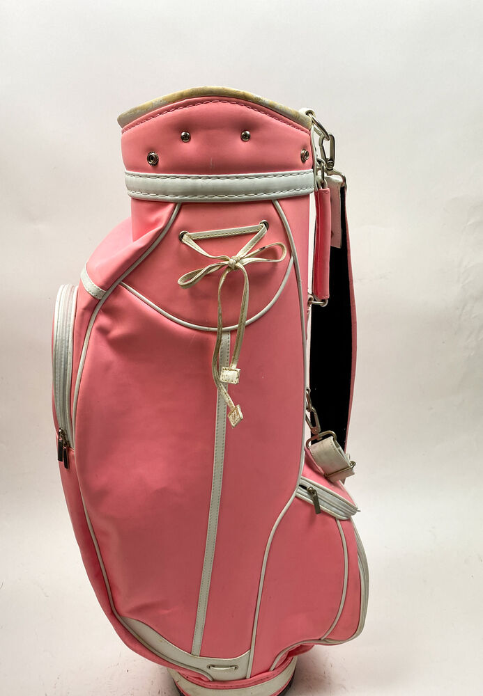 Blossoms Performance with Passion Cart Carry Golf Bag Pink w/ Strap ...