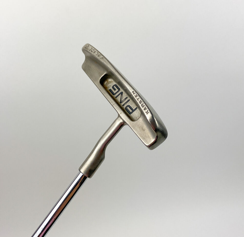 Used Right Handed Ping Karsten J Blade 3 Putter 35" Steel Golf Club ...