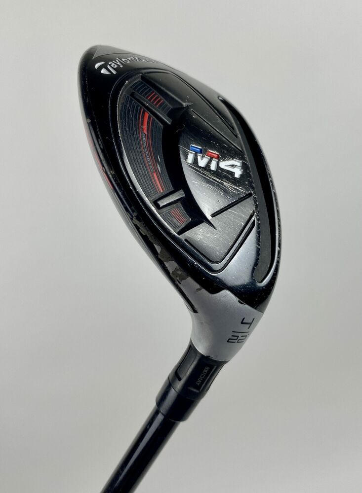 2018 TaylorMade M4 Rescue 4 Hybrid 22* ATMOS 6 Regular Flex Graphite ...