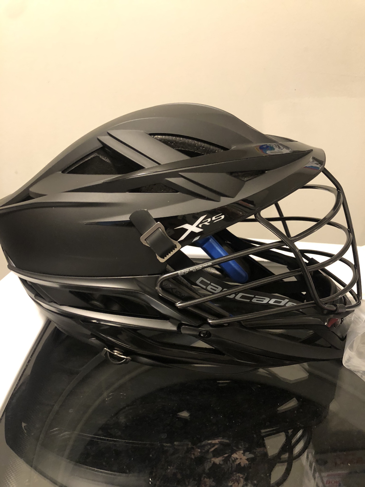 Brand New Matte Black Cascade XRS Helmet. | SidelineSwap