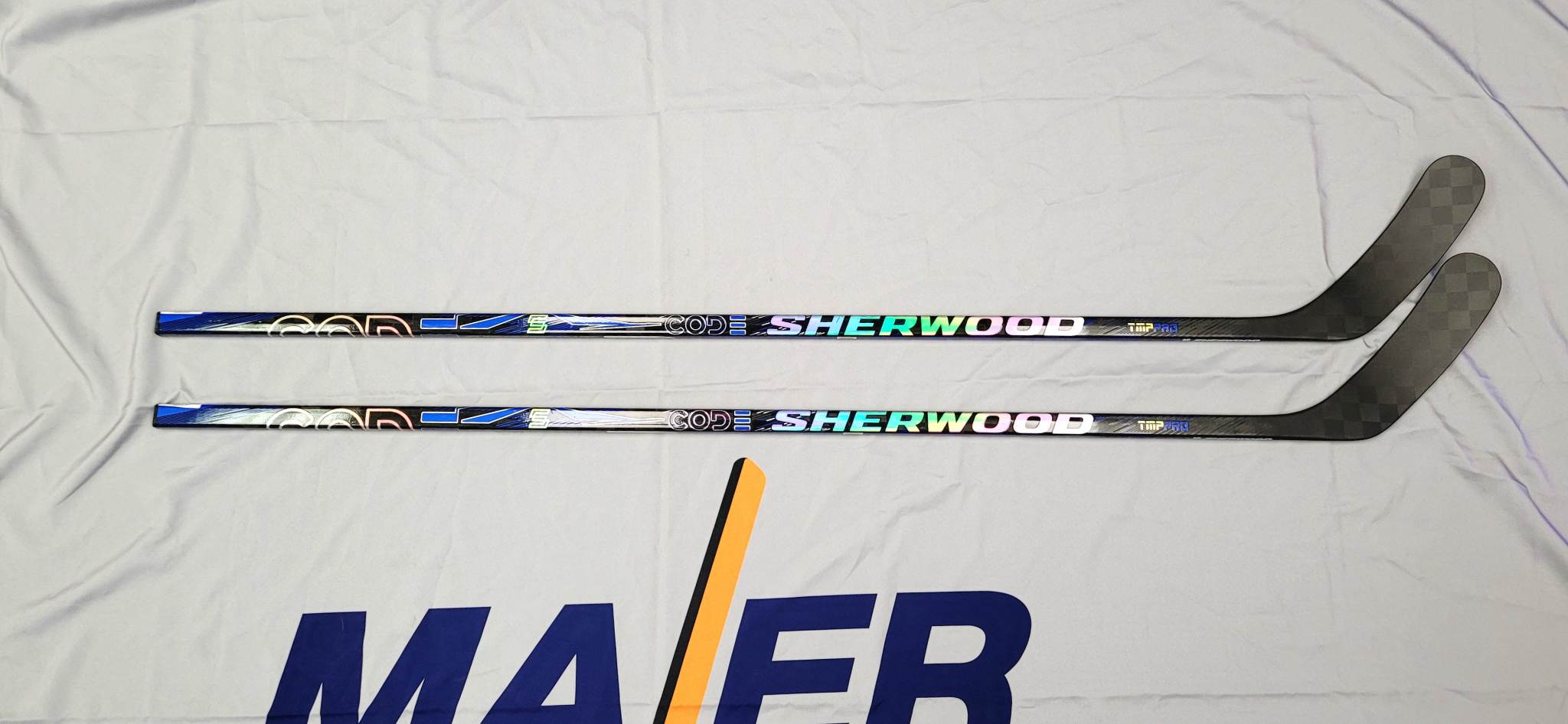 2-Pacck Sherwood Code TMP Pro Stock Sticks (Dressed) Matthew Tkachuk LH ...