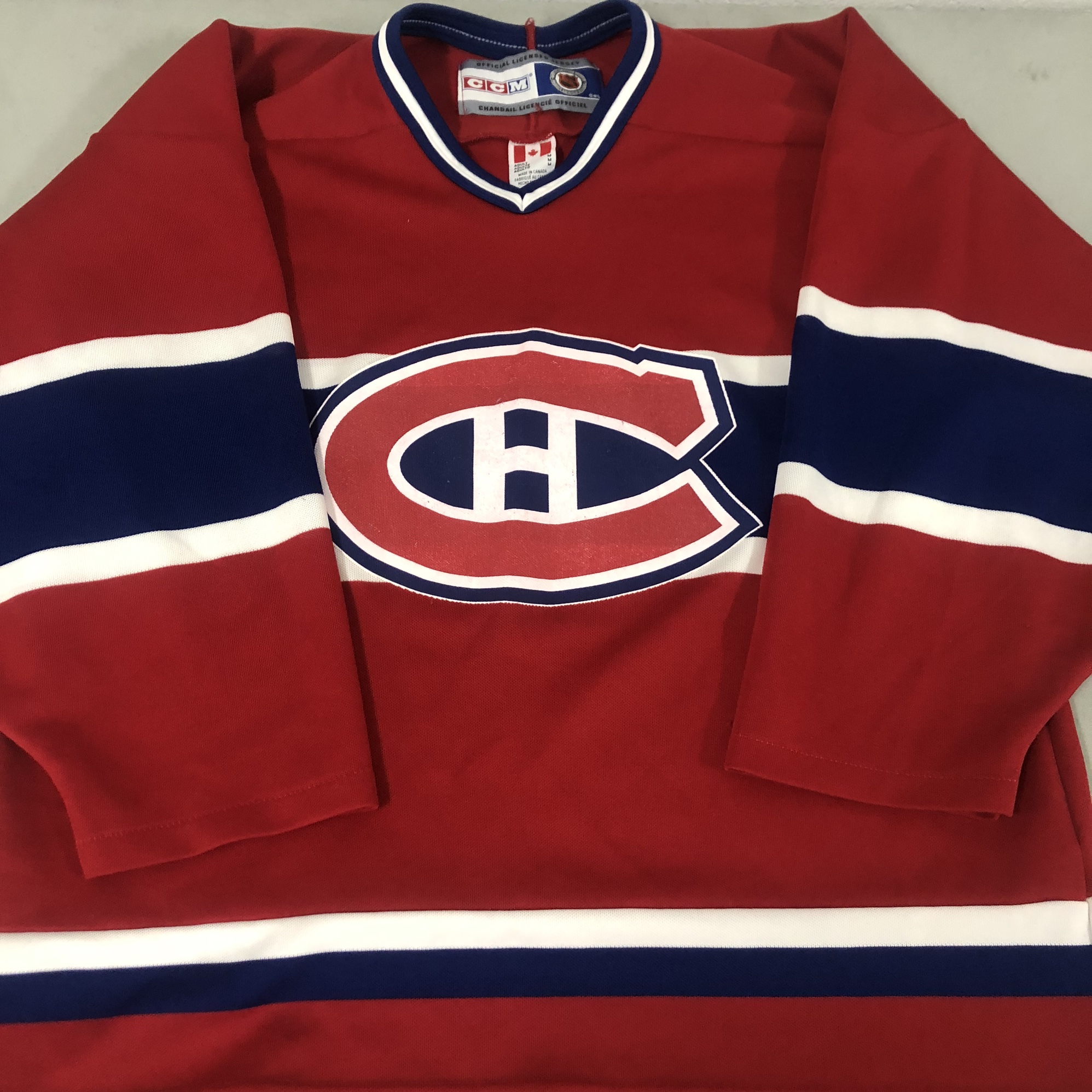 CCM Montreal Canadiens mens medium jersey | SidelineSwap