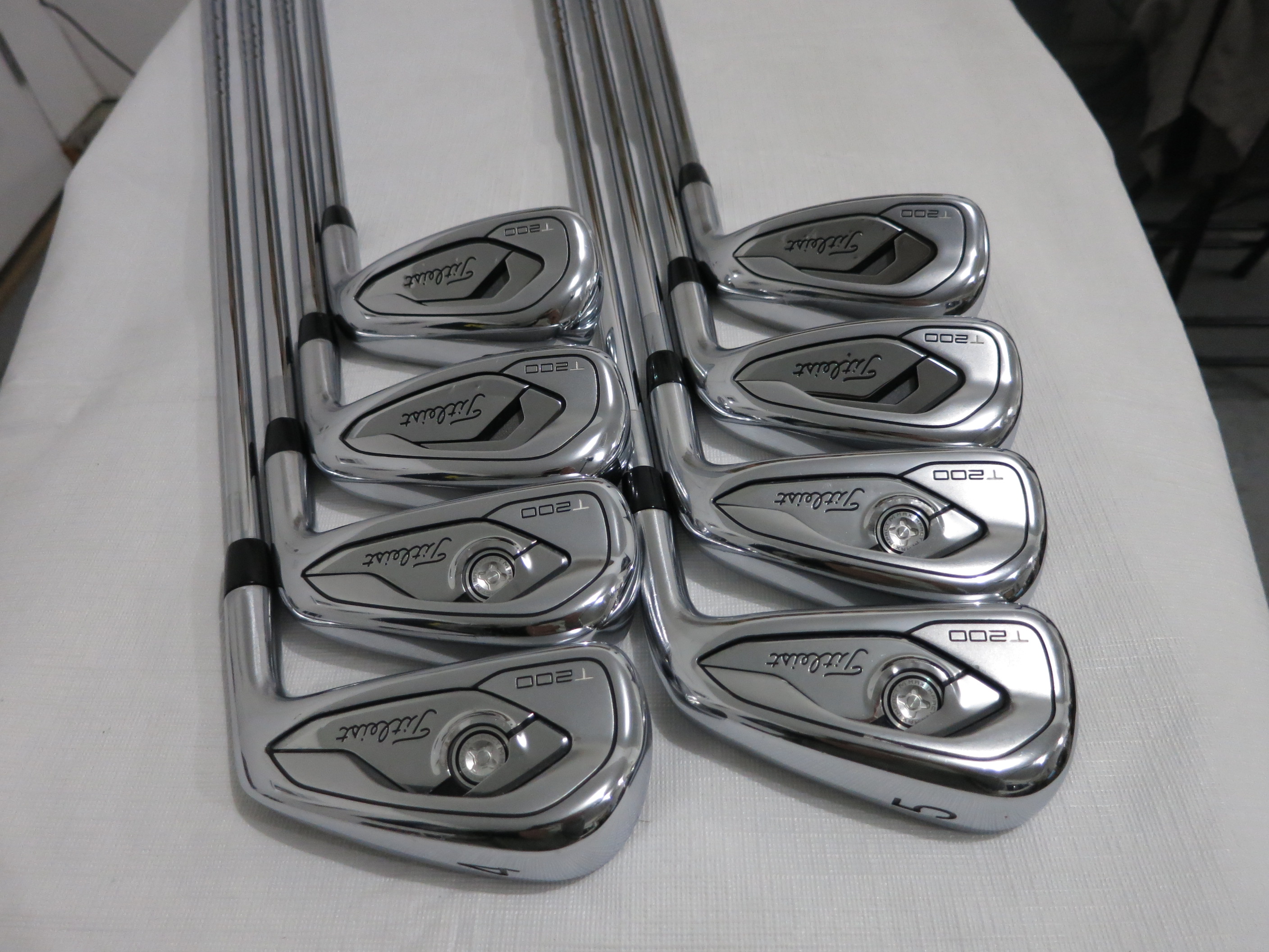 Titleist T200 Iron Set - 4-PW, GW - AMT Black R300 Regular Flex Steel | SidelineSwap