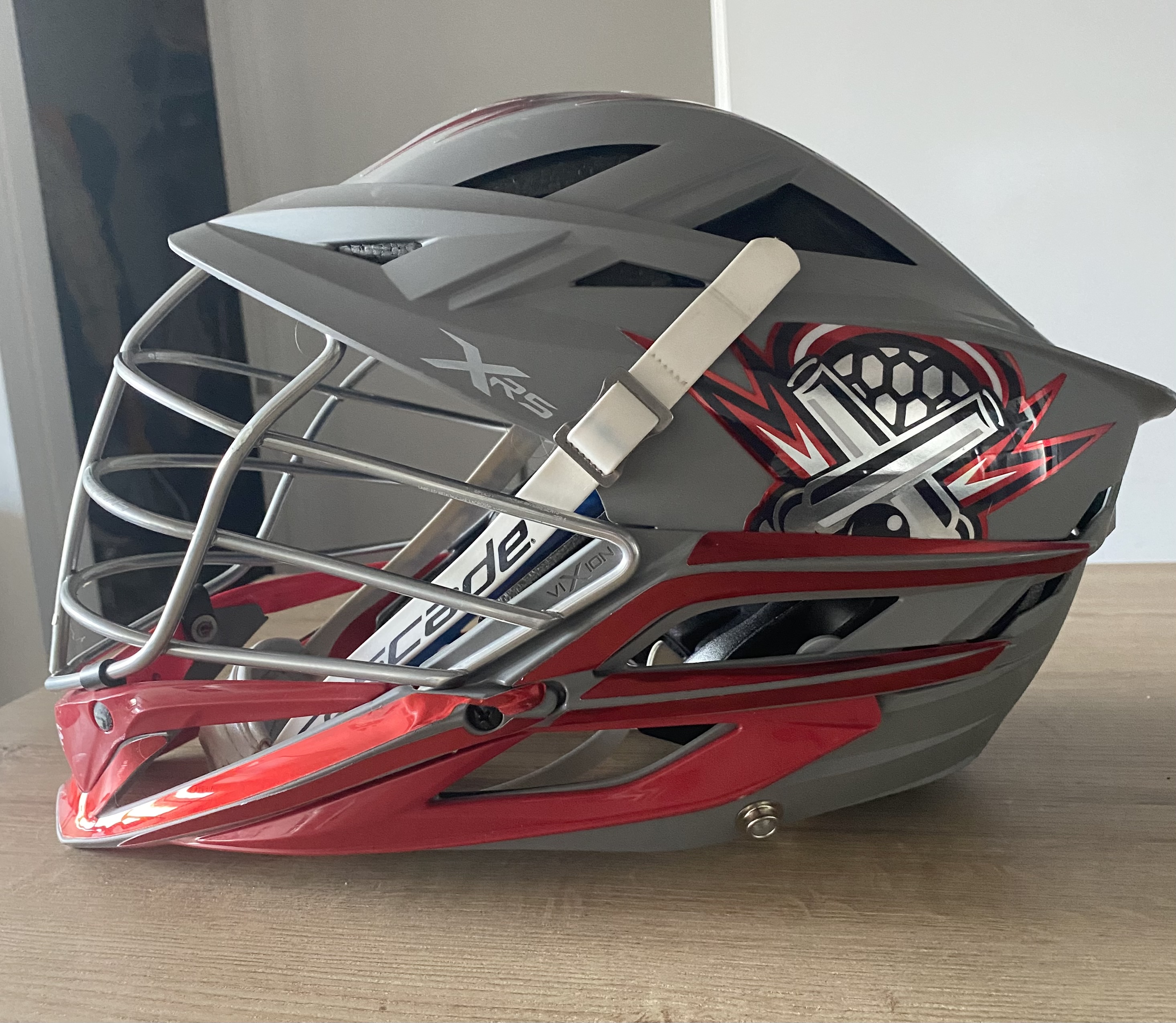 PLL Cannons LC game worn Cascade XRS (matte grey) | SidelineSwap