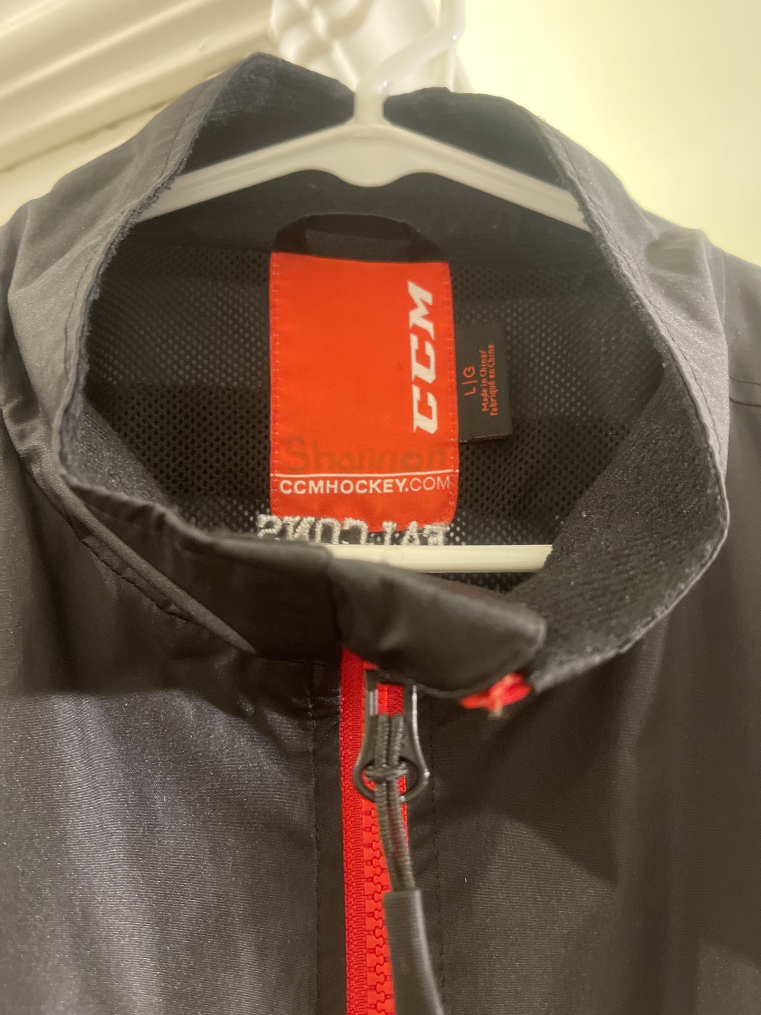 Black Used Large CCM Jacket | SidelineSwap