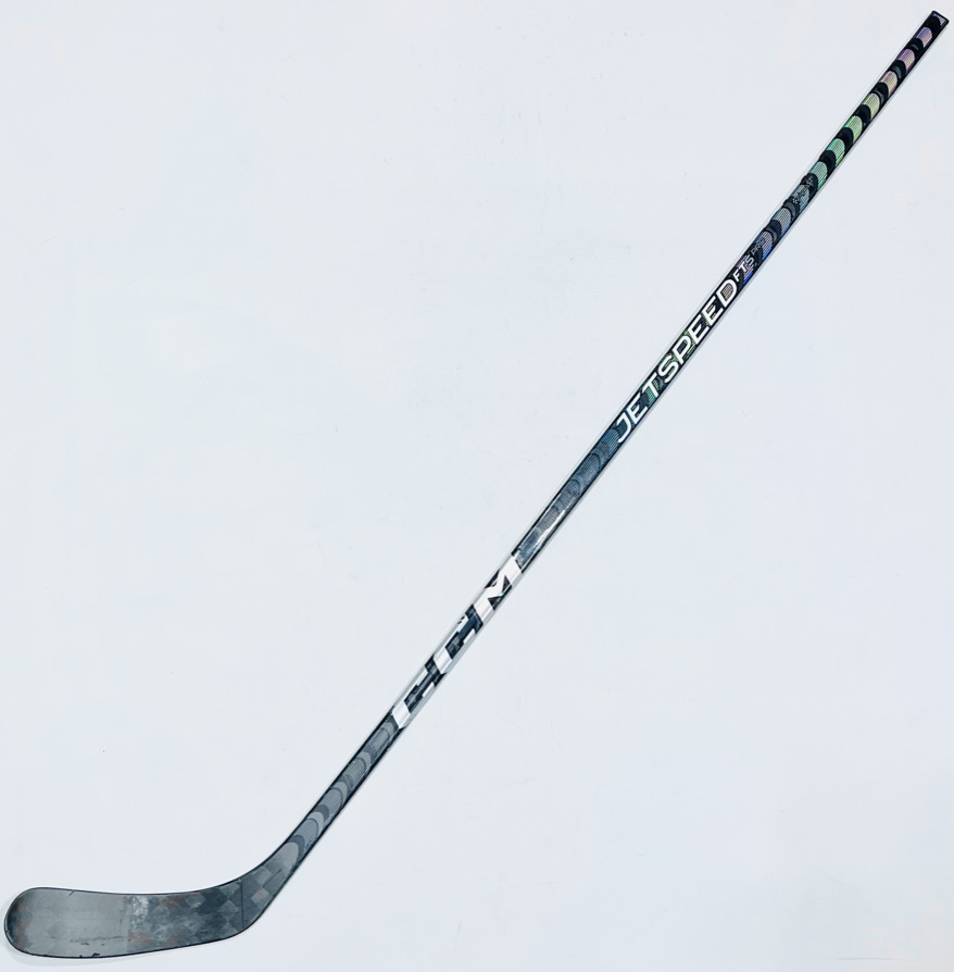 Custom Silver CCM Jetspeed FT5 Pro (Trigger 7 Pro Build) Hockey Stick ...