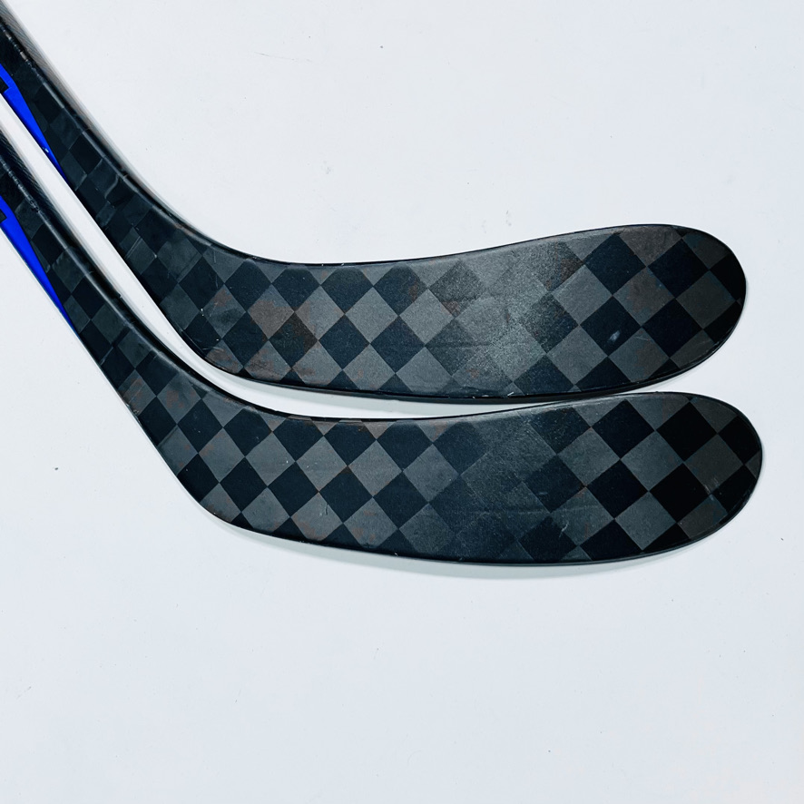 2 Pack Custom Blue Bauer Nexus SYNC (2S Pro Build) Hockey Sticks-RH-77 ...