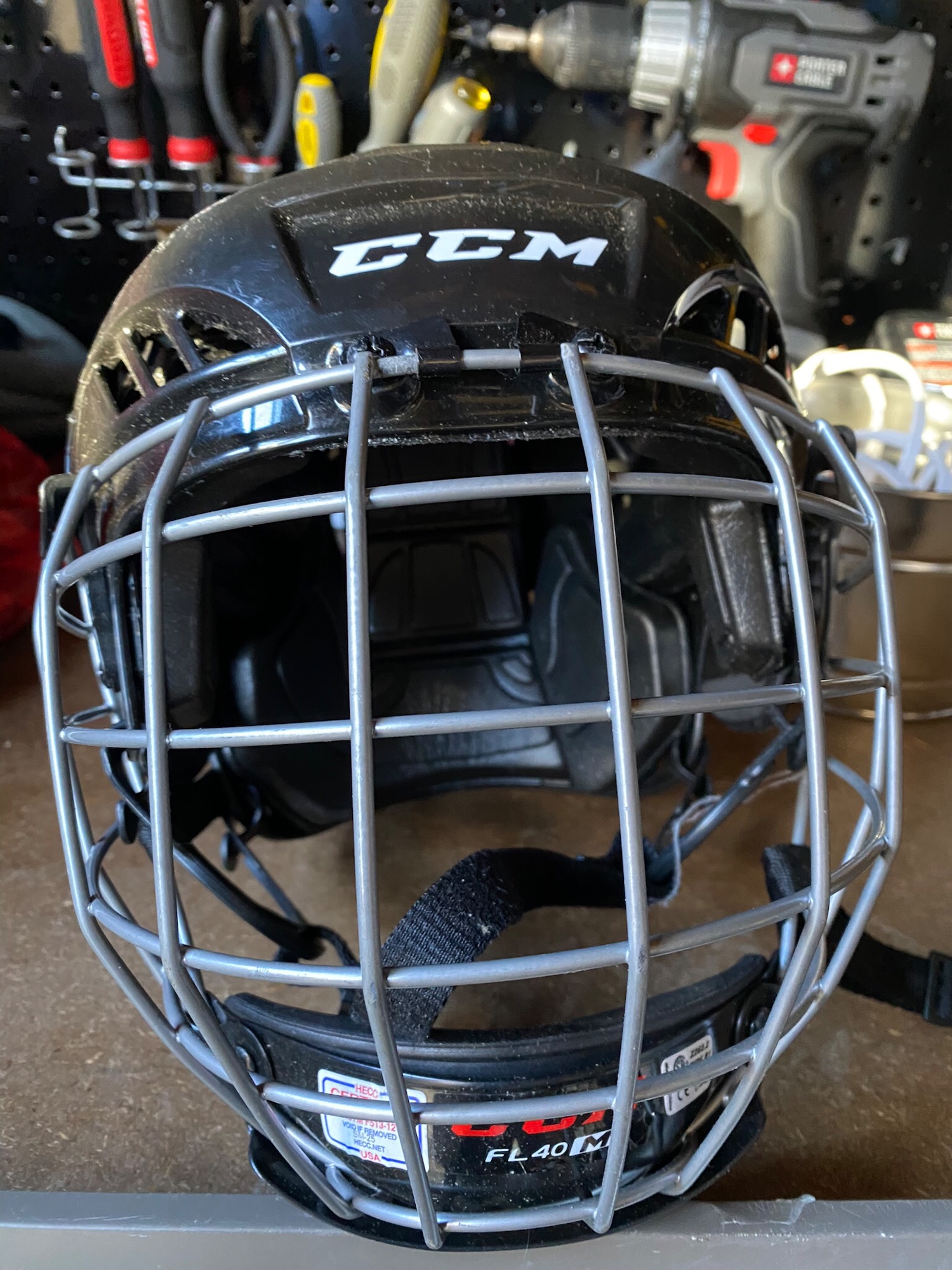 Used Medium CCM FL40 Helmet | SidelineSwap