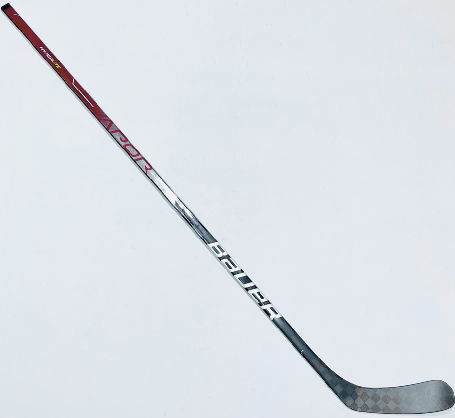 New Tim Stutzle Custom Red Vapor Hyperlite Hockey Sticks-LH-77 Flex ...