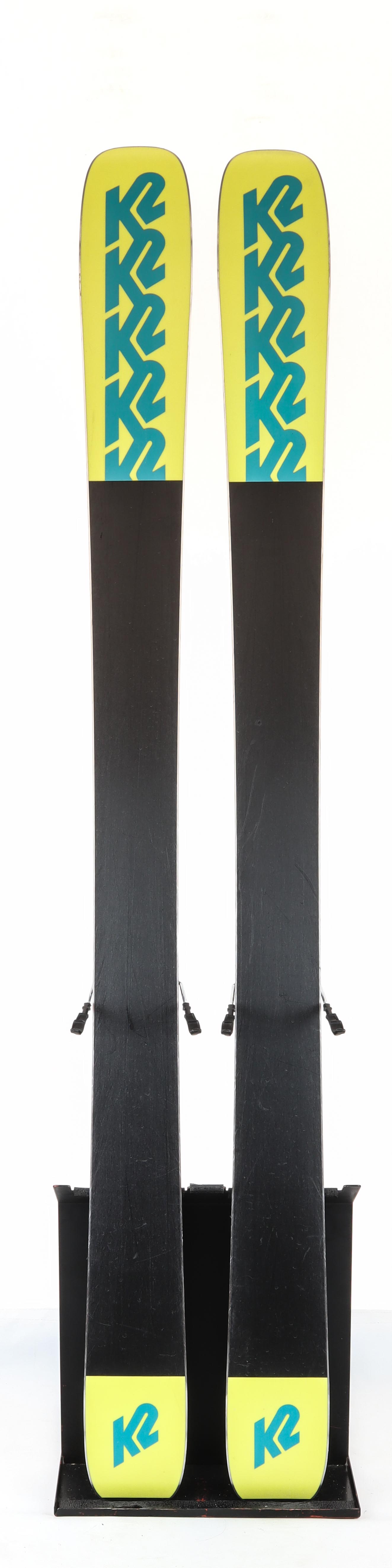 Used 2022 K2 Mindbender 98 Ti Demo Ski with Bindings Size 161 (Option 220011) | SidelineSwap