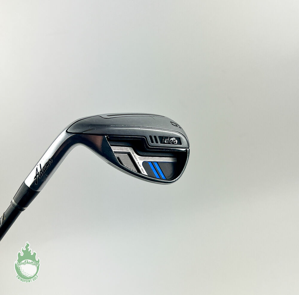 LEFT HANDED Adams IDEA Hybrid 9 Iron 55g Senior A-Flex Graphite Golf ...